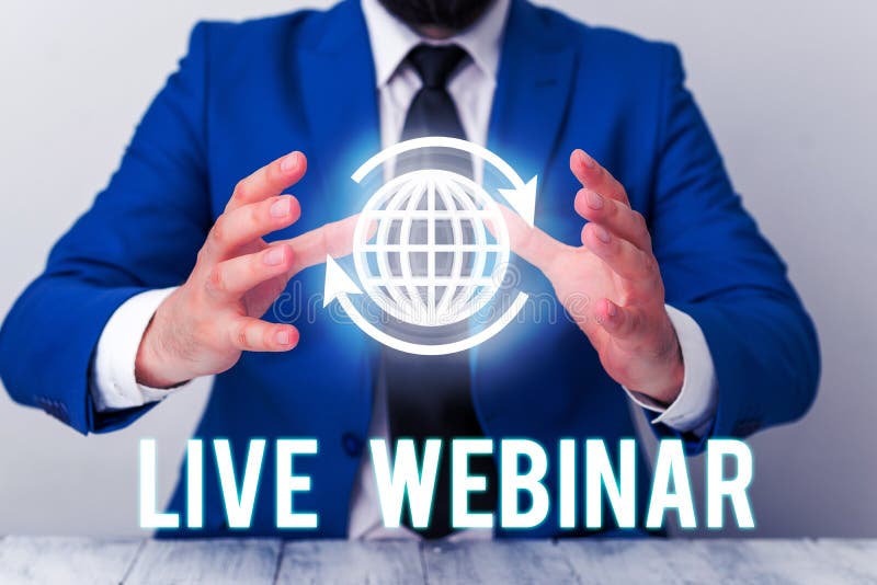 Handwriting Text Live Webinar. Concept Meaning Interactive Seminar ...