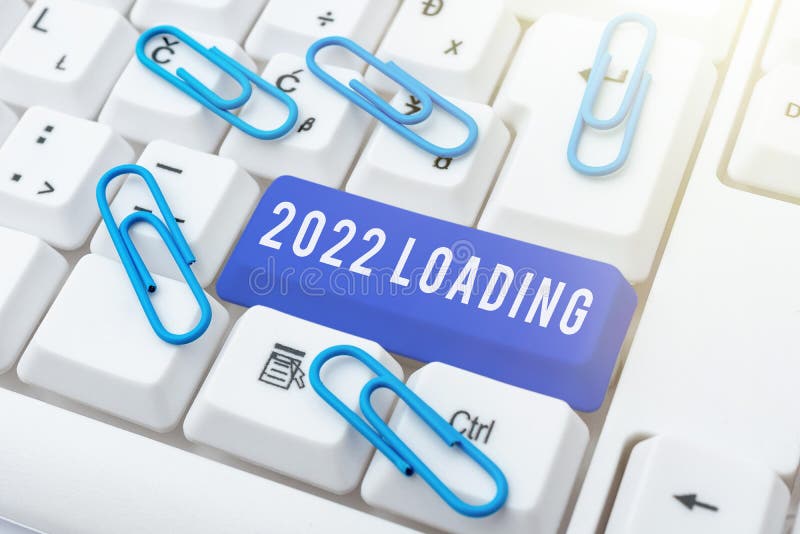Text Caption Presenting 2022 Loading. Business Overview Advertising the ...