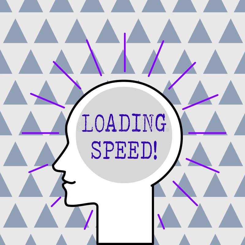 Handwriting Text Loading Speed. Concept Meaning Time Takes To Download ...