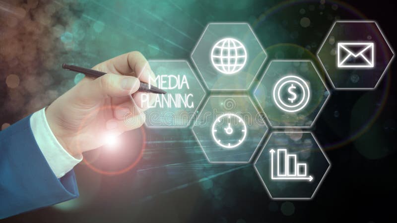 Handwriting Text Media Planning. Concept Meaning the Process of ...