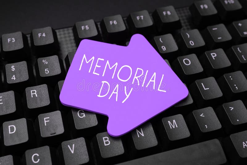Handwriting Text Memorial Day. Word for To Honor and Remembering those ... Handwriting Text Memorial Day. Word for To Honor and Remembering those ...