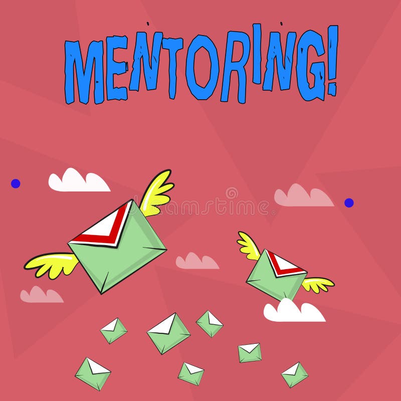 Handwriting Text Mentoring. Concept Meaning To Give Advice or Support ... Handwriting Text Mentoring. Concept Meaning To Give Advice or Support ...