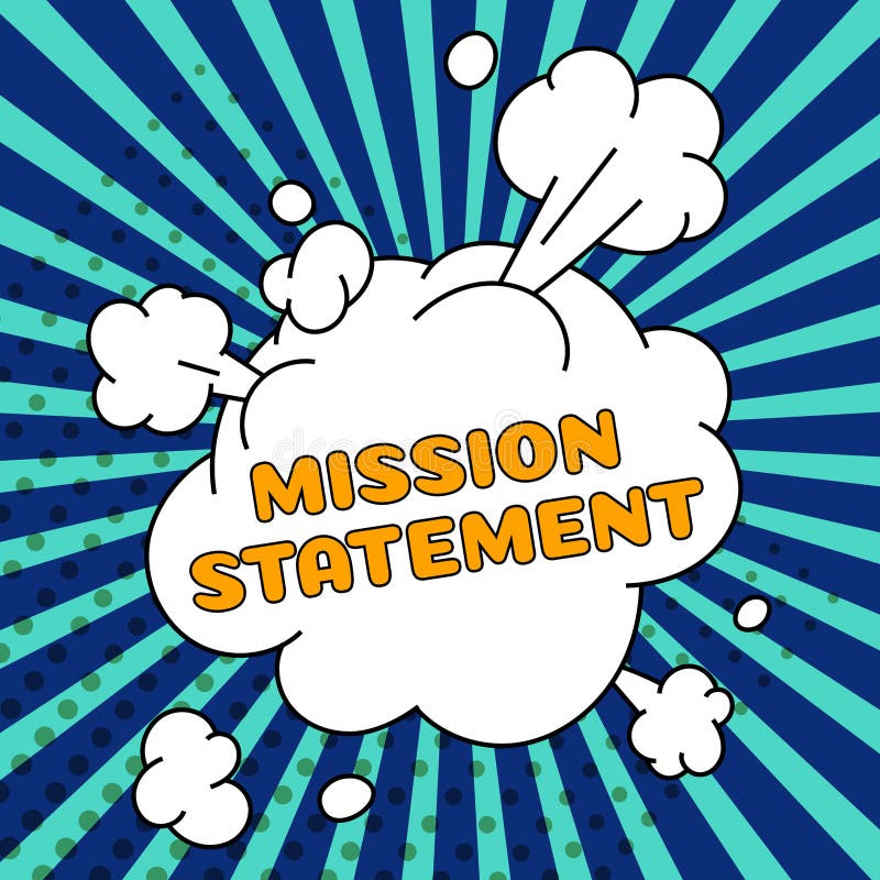Handwriting Text Mission Statement. Internet Concept Formal Summary of ...