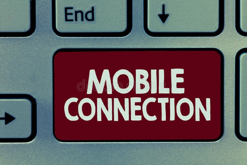 Handwriting Text Mobile Connection. Concept Meaning Secure Universal ... Handwriting Text Mobile Connection. Concept Meaning Secure Universal ...