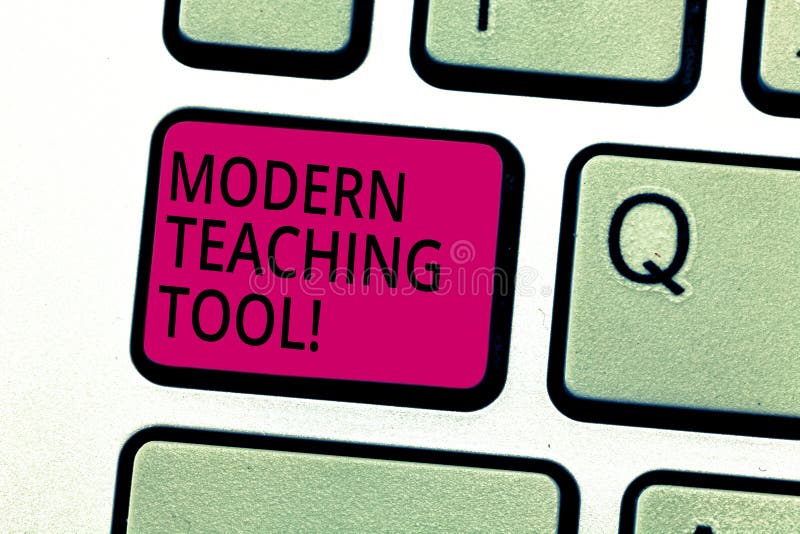 Handwriting Text Modern Teaching Tool. Concept Meaning Using Technology ...