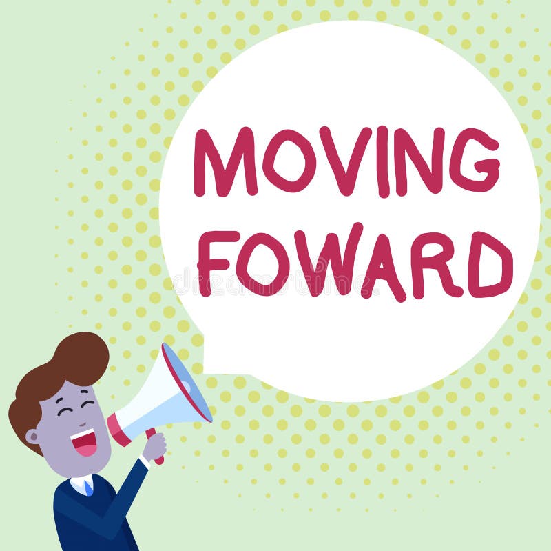 Handwriting Text Moving Foward. Concept Meaning Towards a Point Move on ... Handwriting Text Moving Foward. Concept Meaning Towards a Point Move on ...