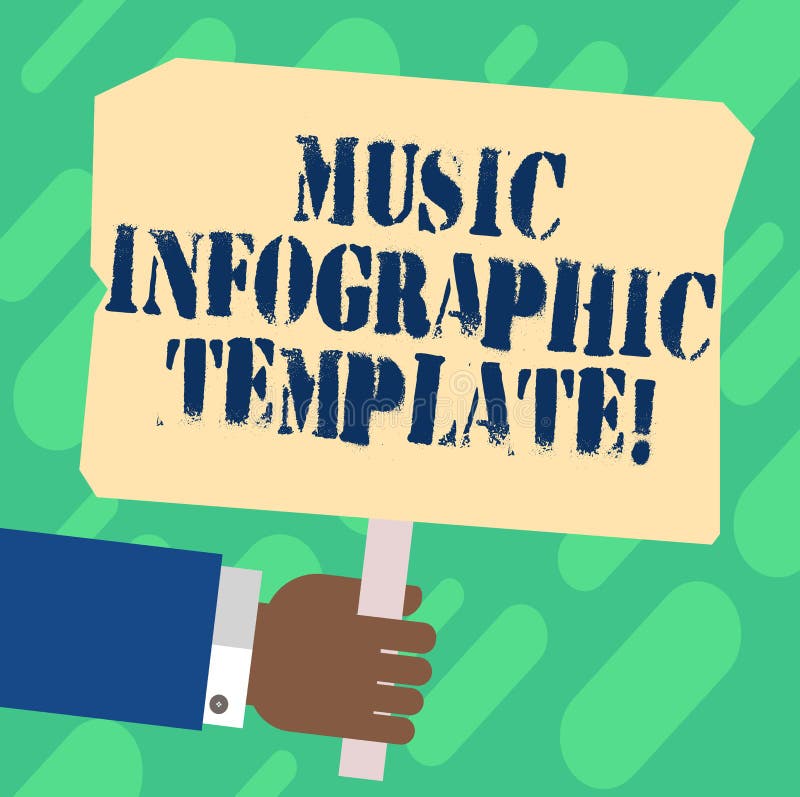 Handwriting Text Music Infographic Template. Concept Meaning ...