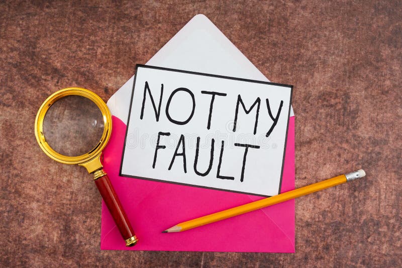 Not My Fault Stock Illustrations – 50 Not My Fault Stock Illustrations ...