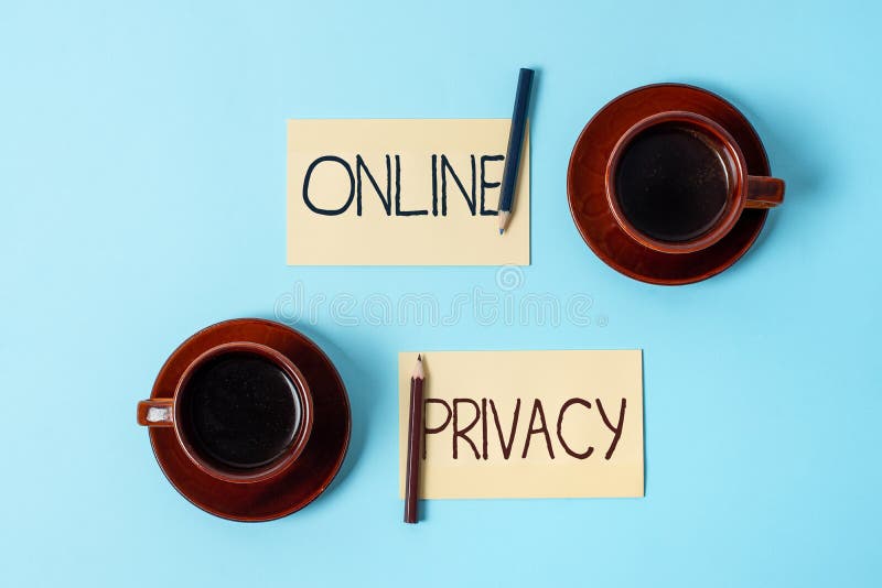 Handwriting Text Online Privacy. Concept Meaning Security Level of ...