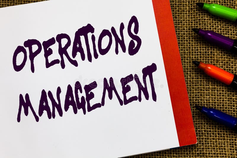 Handwriting Text Operations Management. Concept Meaning Ensure Inputs ...