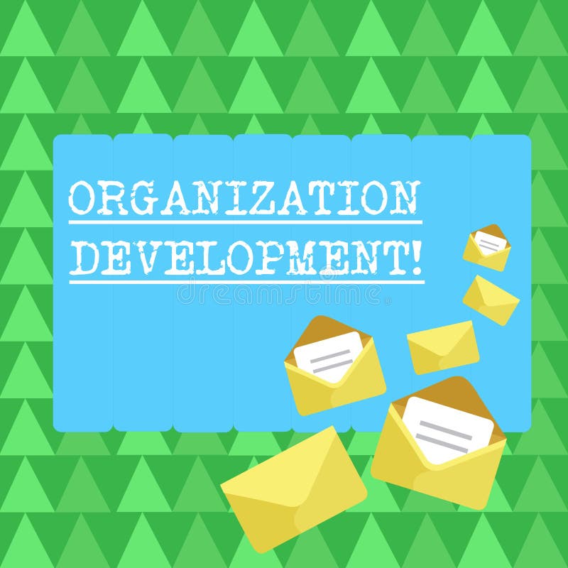 Organization Development Mind Map with Marker, Business Concept ...