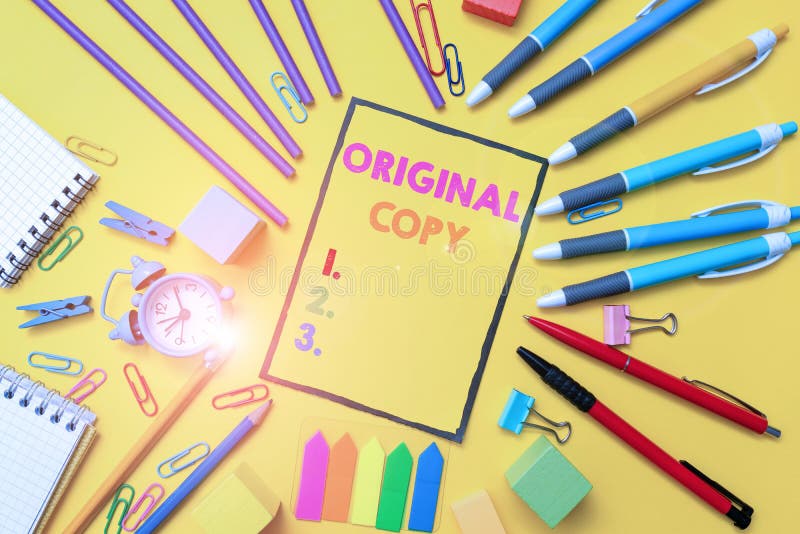 Handwriting Text Original Copy. Business Approach Main Script Unprinted ...