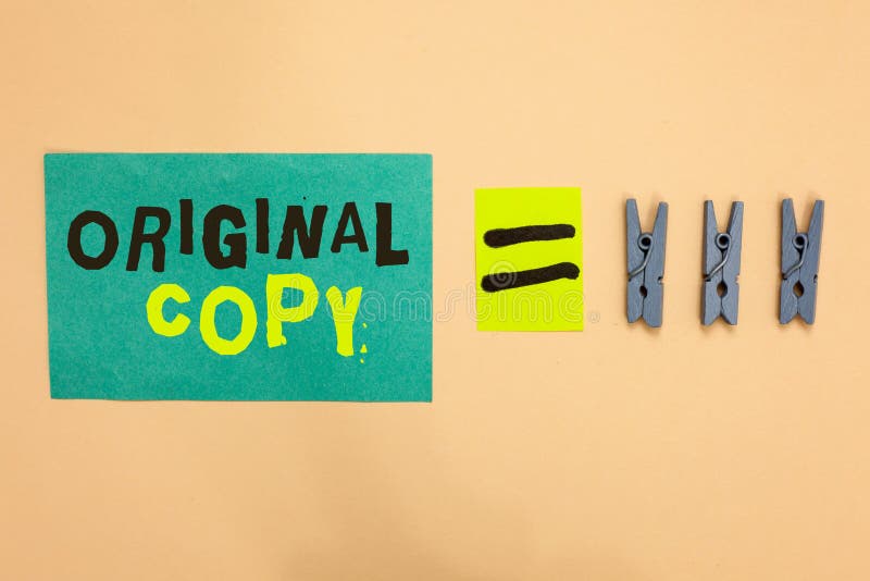 Handwriting Text Original Copy. Concept Meaning Main Script Unprinted ...