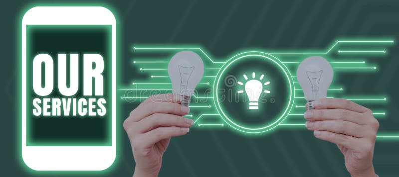 Handwriting Text Our Services. Business Approach the Occupation or ...