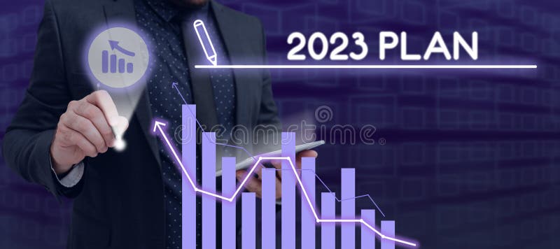 Writing Displaying Text 2023 Plan. Business Approach Setting Up Your ...