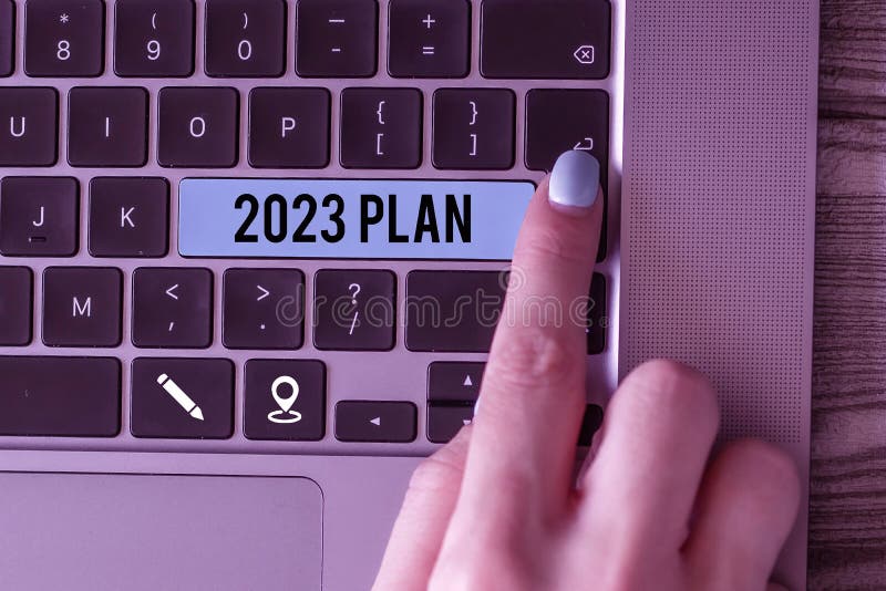 Handwriting Text 2023 Plan. Business Overview Setting Up Your Goals and ...