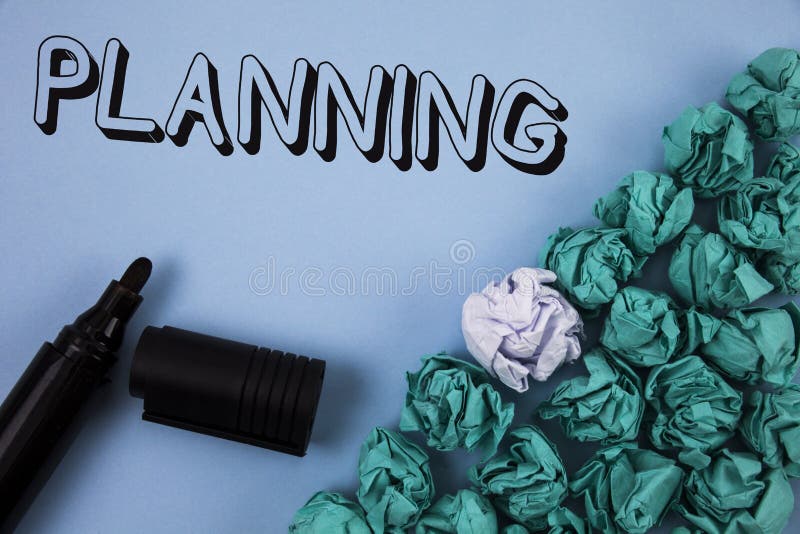 Handwriting Text Planning. Concept Meaning Defining Strategies for ...