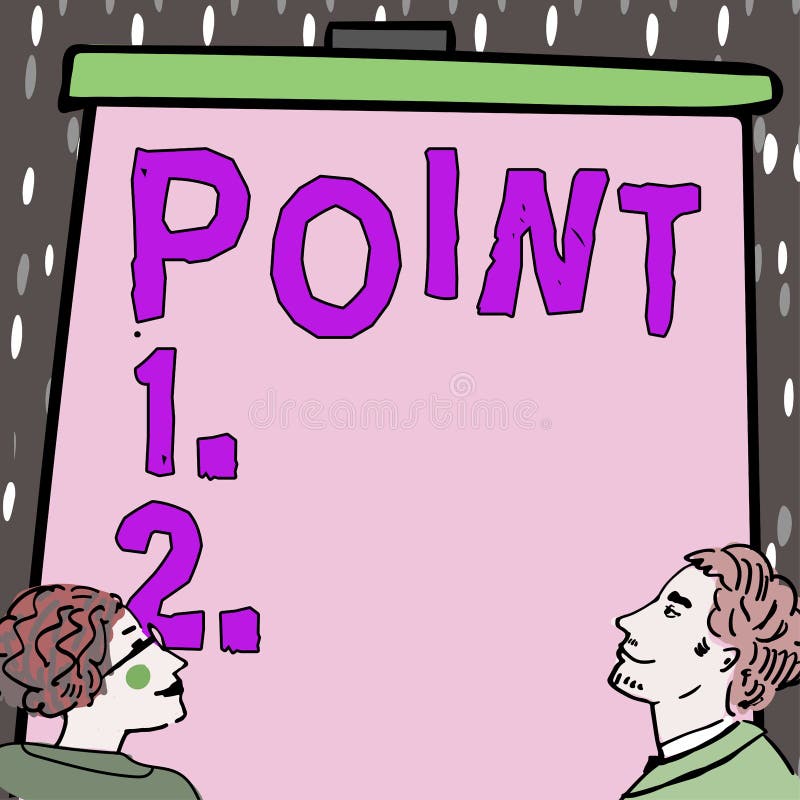 Handwriting Text Point. Business Overview Dot or Other Punctuation Mark ...