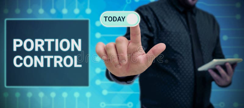 Handwriting Text Portion Control. Internet Concept Knowing the Correct ...