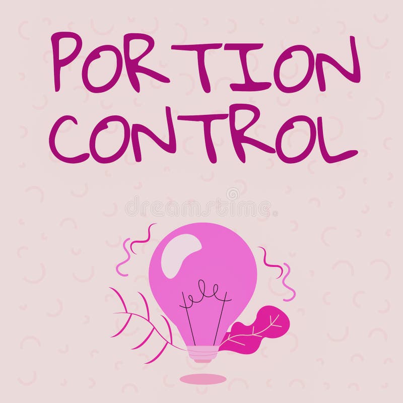 Portion Control Guide Stock Illustrations – 175 Portion Control Guide ...