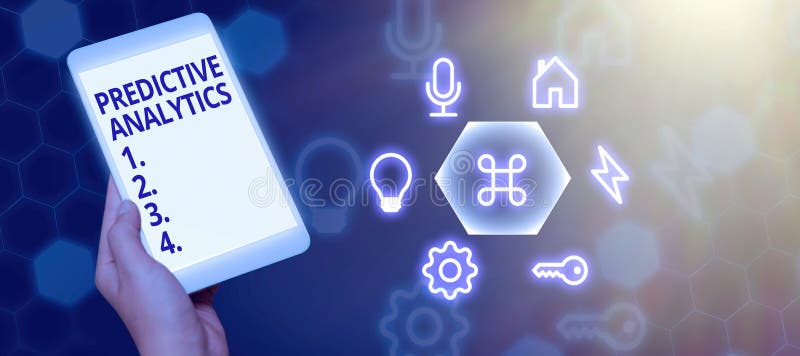 Text Showing Inspiration Predictive Analytics. Business Showcase ...