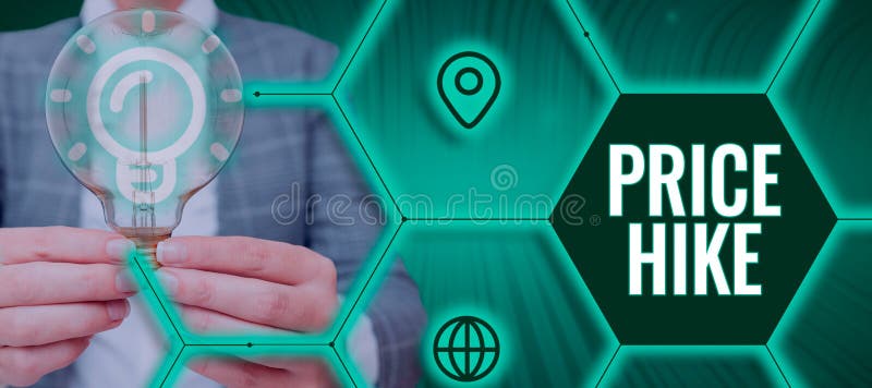 Handwriting Text Price Hike. Business Concept Sum of Values that ... Handwriting Text Price Hike. Business Concept Sum of Values that ...
