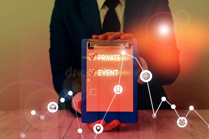 Handwriting Text Private Event. Concept Meaning Exclusive Reservations ... Handwriting Text Private Event. Concept Meaning Exclusive Reservations ...