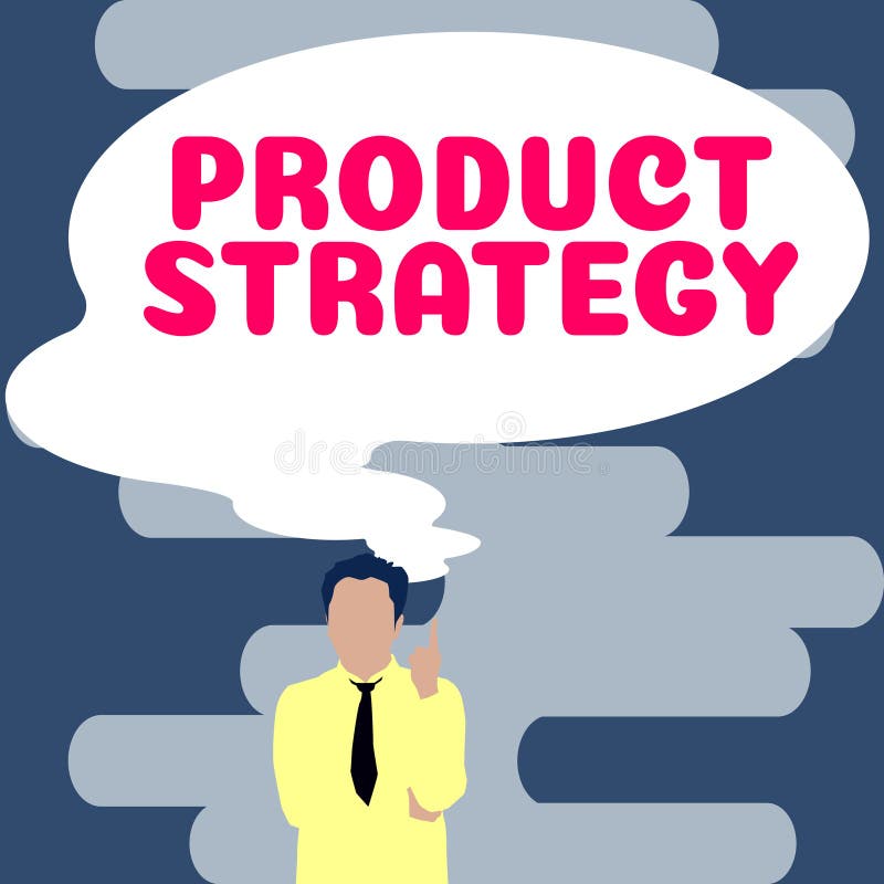 Handwriting Text Product Strategy. Word Written on Long Term Plan ...