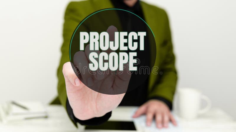 Inspiration Showing Sign Project Scope. Business Concept Evaluation of ...