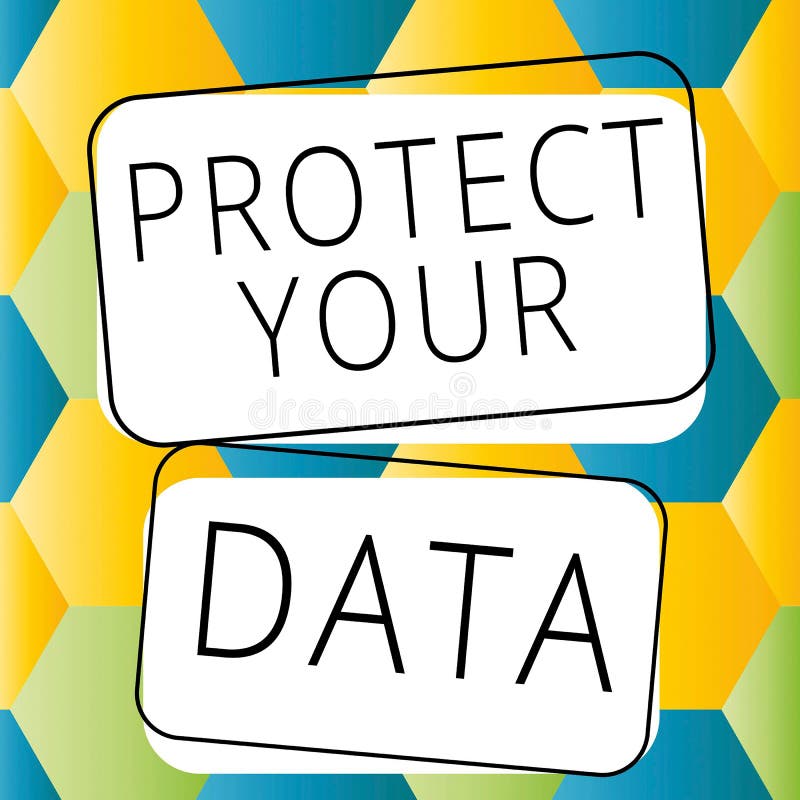 Conceptual Caption Protect Your Data. Business Overview Cyber Security ...