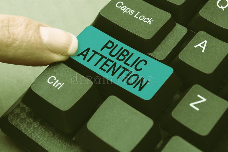 Handwriting Text Public Attention. Business Concept the Attention or ... Handwriting Text Public Attention. Business Concept the Attention or ...