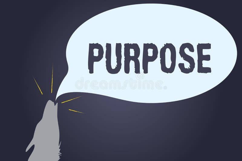 Handwriting Text Purpose. Concept Meaning Reason for Doing Something ...