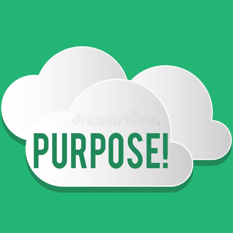 Handwriting Text Purpose. Concept Meaning Reason for Doing Something ...