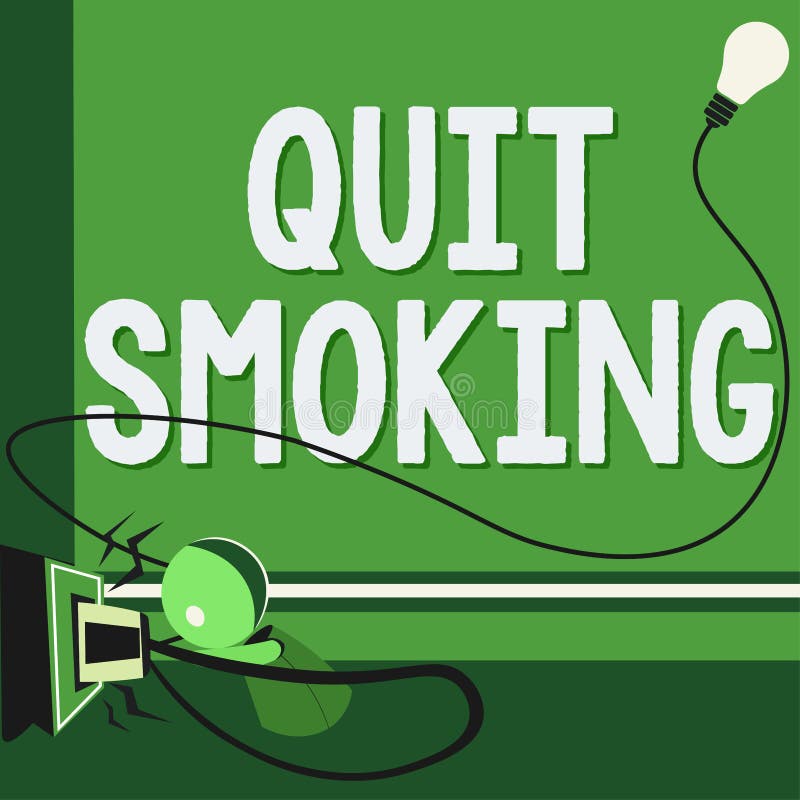 Conceptual Display Quit Smoking. Internet Concept Discontinuing or ... Conceptual Display Quit Smoking. Internet Concept Discontinuing or ...