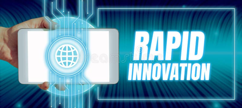 Handwriting Text Rapid Innovation. Business Approach Characteristic of ...