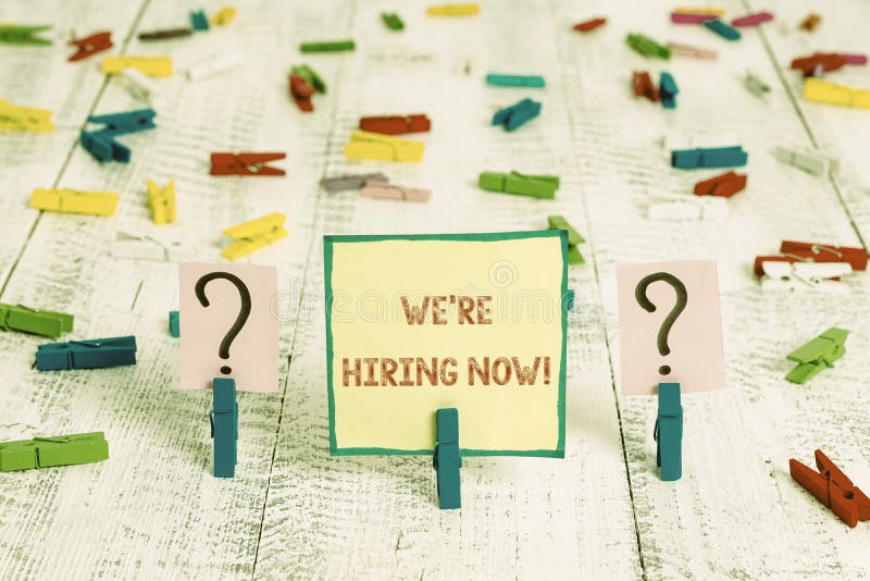 Handwriting Text we Re Hiring Now. Concept Meaning Recently Employ ... Handwriting Text we Re Hiring Now. Concept Meaning Recently Employ ...