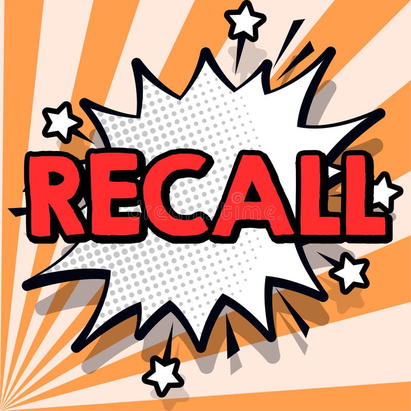 Handwriting Text Recall. Business Showcase Bring Fact Event or ...