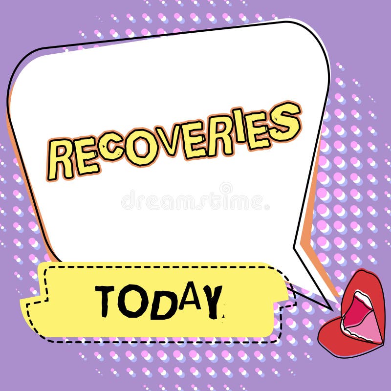 Handwriting Text Recoveries. Word for Process of Regaining Possession ...