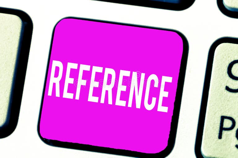 Handwriting Text Reference. Concept Meaning Mentioning or Alluding To ...