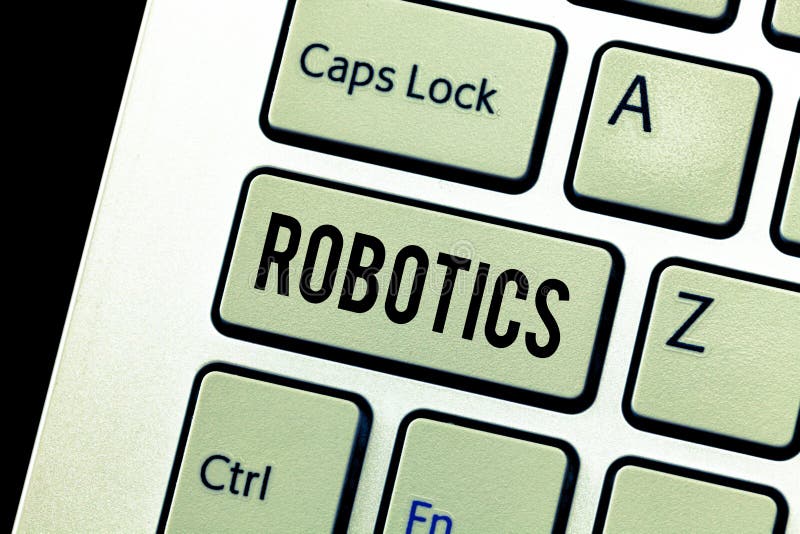 Handwriting Text Robotics. Concept Meaning Branch of Technology that ...