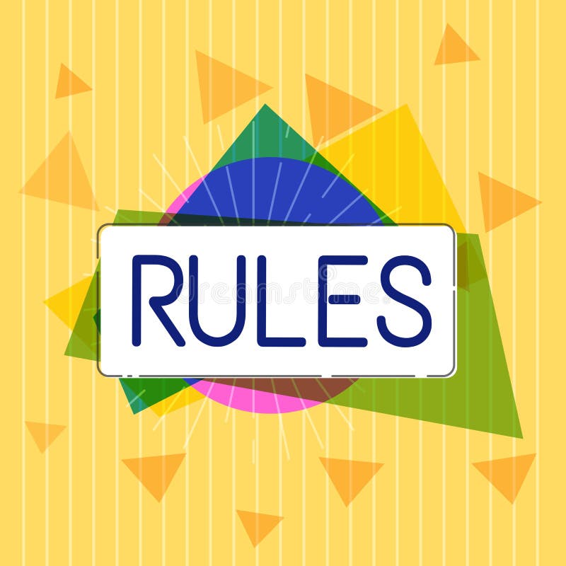 Handwriting Text Rules. Concept Meaning Exercise Ultimate Power ...