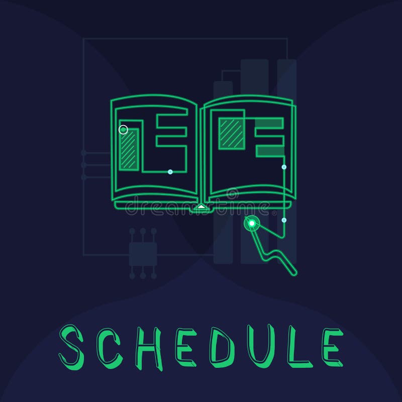 Handwriting Text Schedule. Concept Meaning Plan for Carrying Out ...