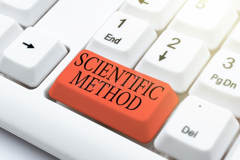 Handwriting Text Scientific Method. Business Idea Principles Procedures ...