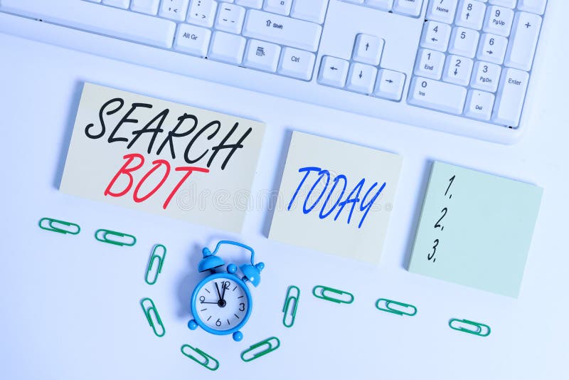 Handwriting Text Search Bot. Concept Meaning a Program that Runs ...