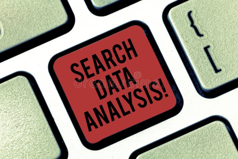 Handwriting Text Search Data Analysis. Concept Meaning Process of Evaluating Data Using ...