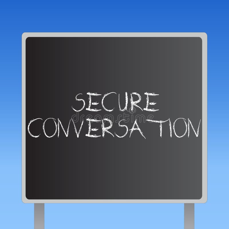 Handwriting Text Secure Conversation. Concept Meaning Secured Encrypted ...