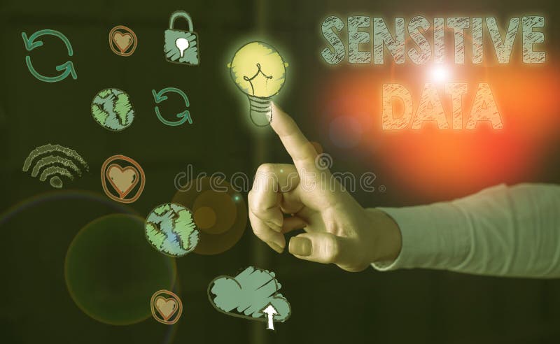 Handwriting Text Sensitive Data. Concept Meaning Information that is ...