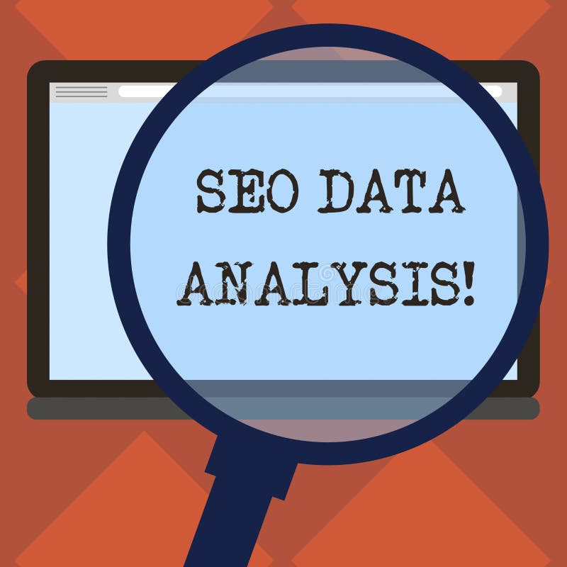 Handwriting Text Seo Data Analysis. Concept Meaning Changes To Website ...