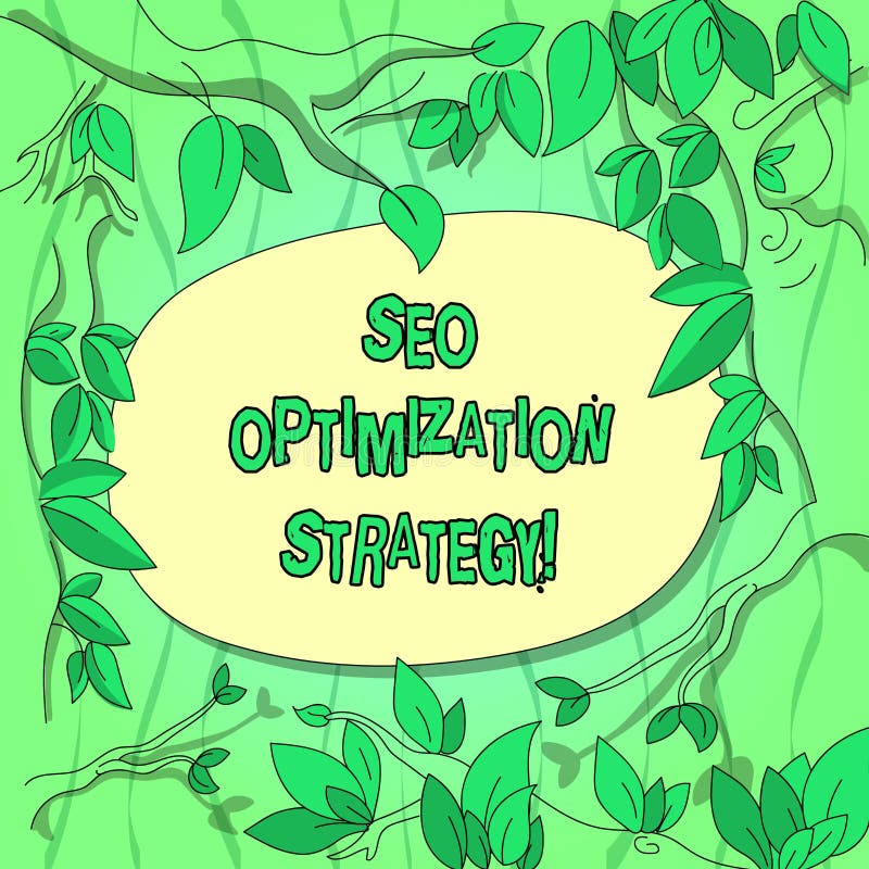 Handwriting Text Seo Optimization Strategy. Concept Meaning Process of ...