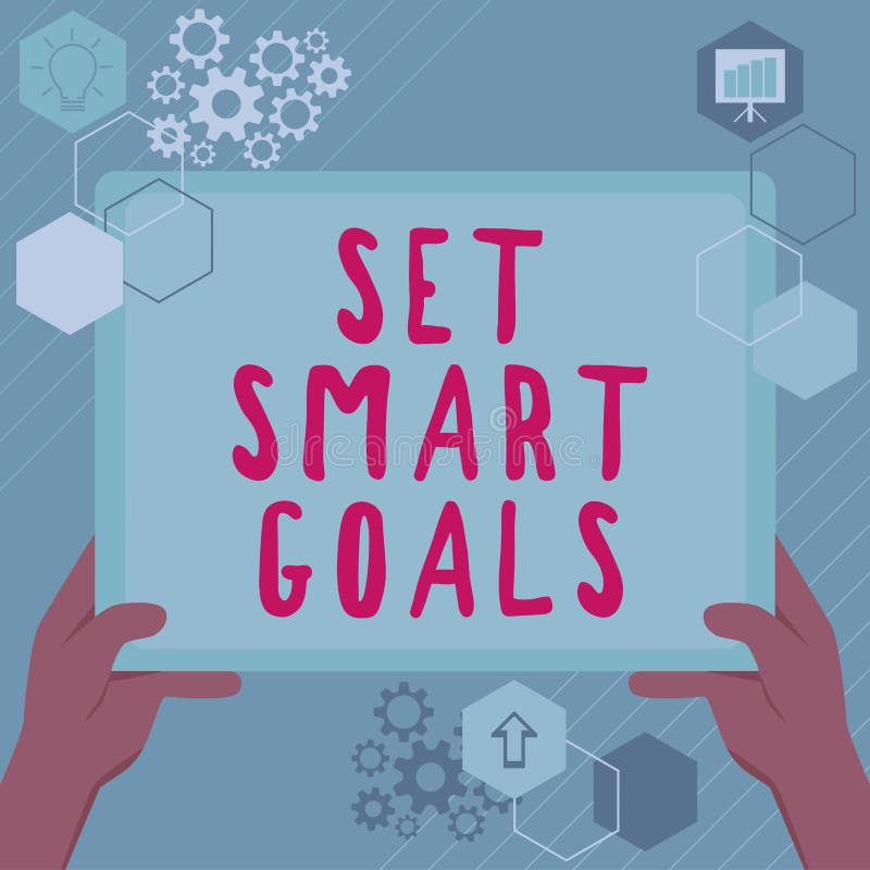 Handwriting Text Set Smart Goals. Word Written on Establish Achievable ... Handwriting Text Set Smart Goals. Word Written on Establish Achievable ...